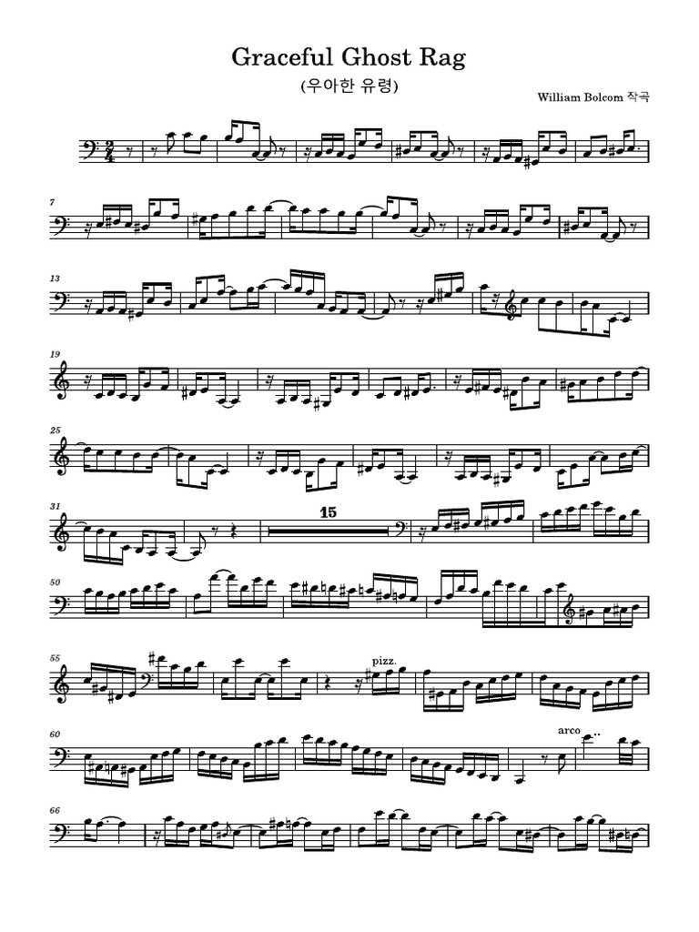 Graceful Ghost Rag | PDF