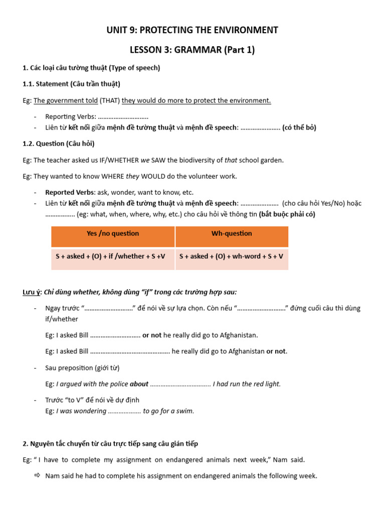 10A4 UNIT 9 Lesson 2 (Grammar) | PDF | Linguistic Typology | Language ...
