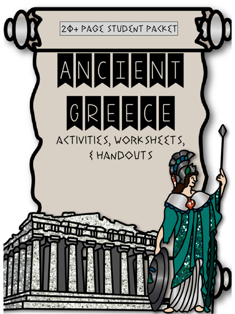 Ancient Greece Activities & Worksheets | PDF | Sparta | Ancient Greece