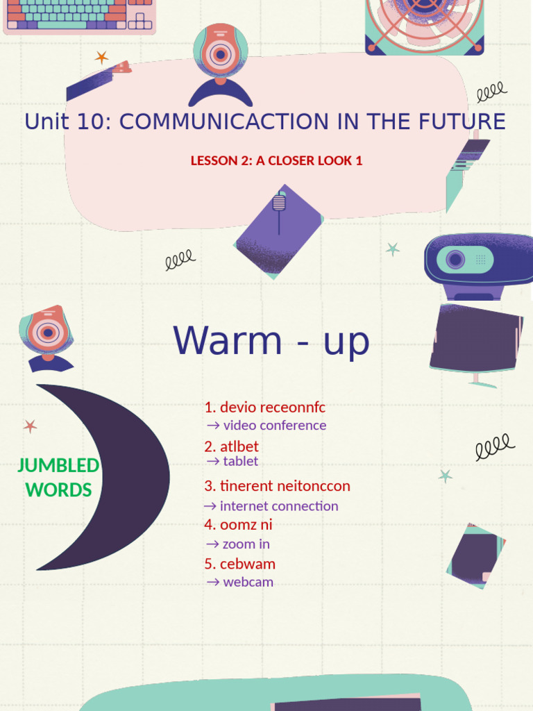 Unit 10: Future Communication Tools | PDF | Telephone | Linguistics