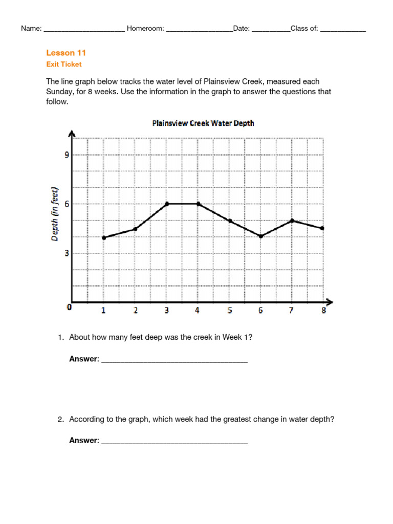 Exit Ticket 5.20 | PDF