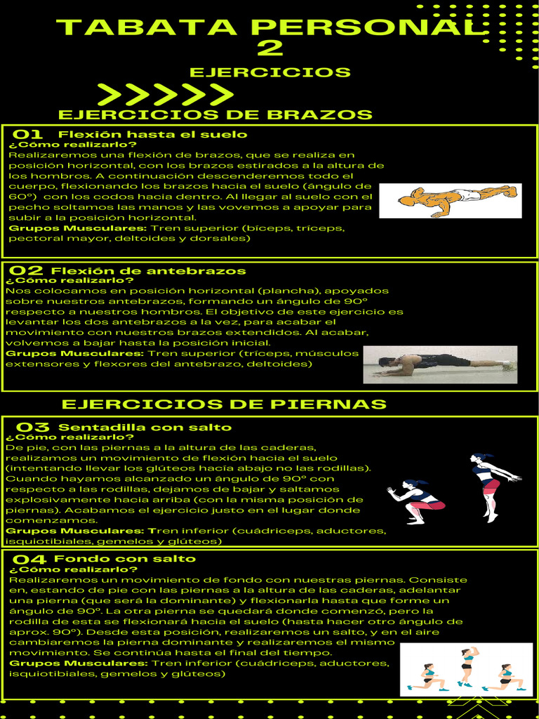 Tabata Personal 2 | PDF