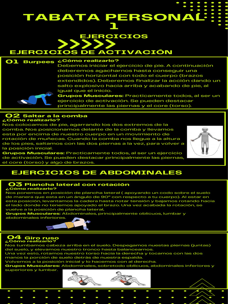 Tabata Personal | PDF