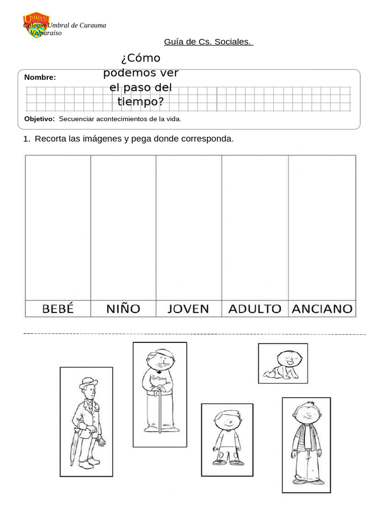 Guiía Hist 3 Secuencia Imagenes | PDF
