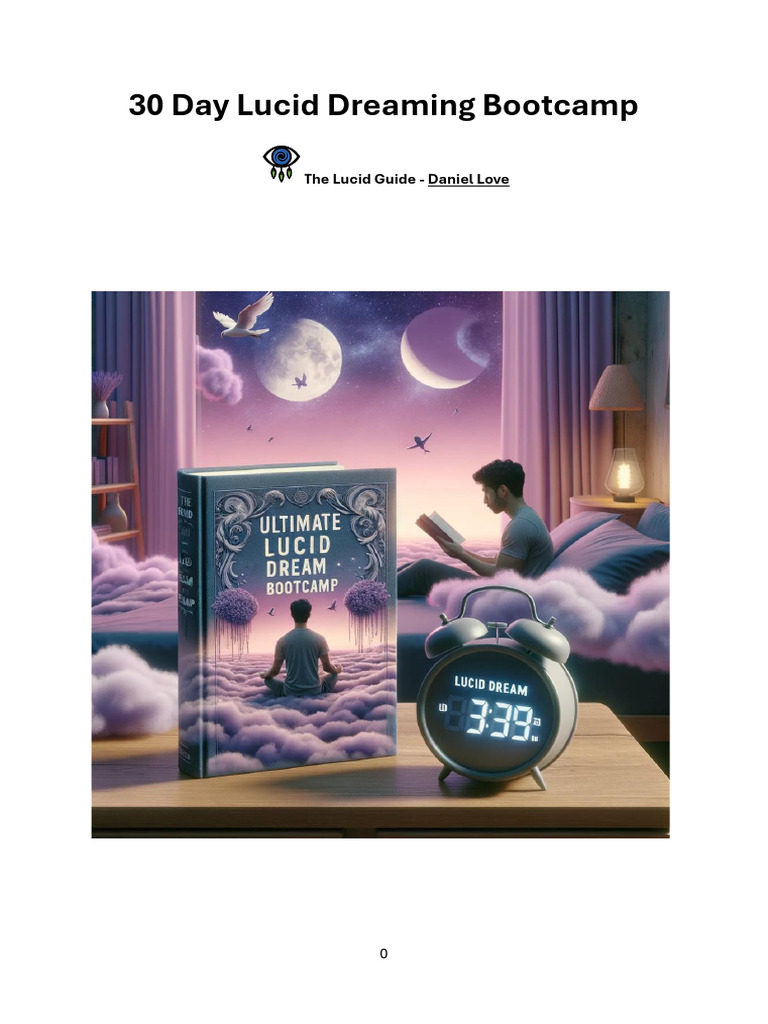 30 Day Lucid Dreaming Bootcamp (Daniel Love) | PDF | Sleep | Dream