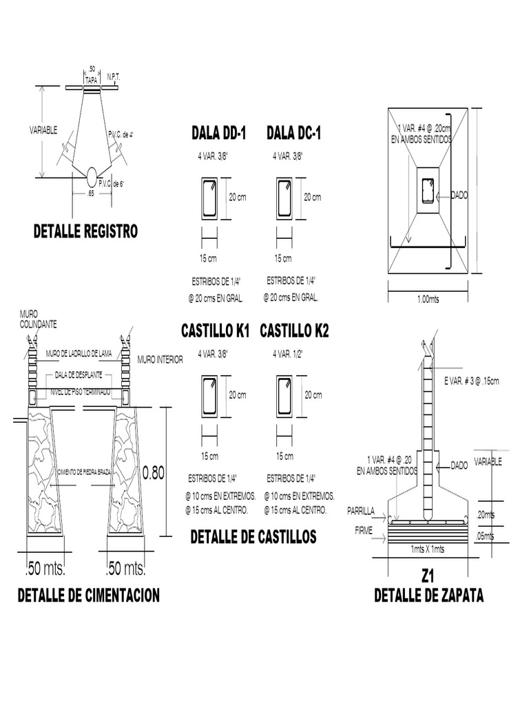 Dala Dc-1 Dala Dd-1: Tapa N.P.T. .50 | PDF