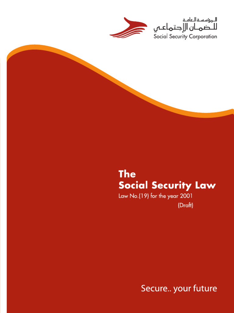 Jordan's 2001 Social Security Law Overview | PDF | Employment | Pension