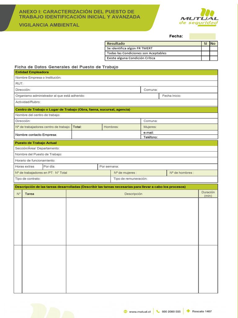 Tablas Identificación TMERT PVA v2 | PDF | Rodilla