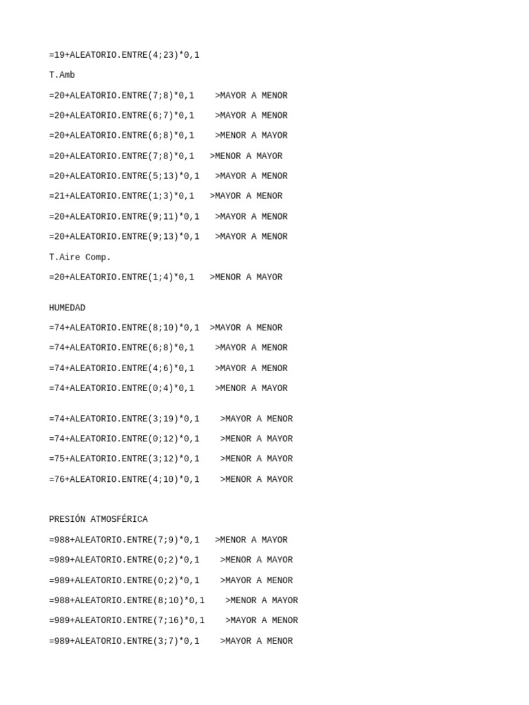 Para Los Registro para Condiciones Ambientales | PDF | Atmósfera ...
