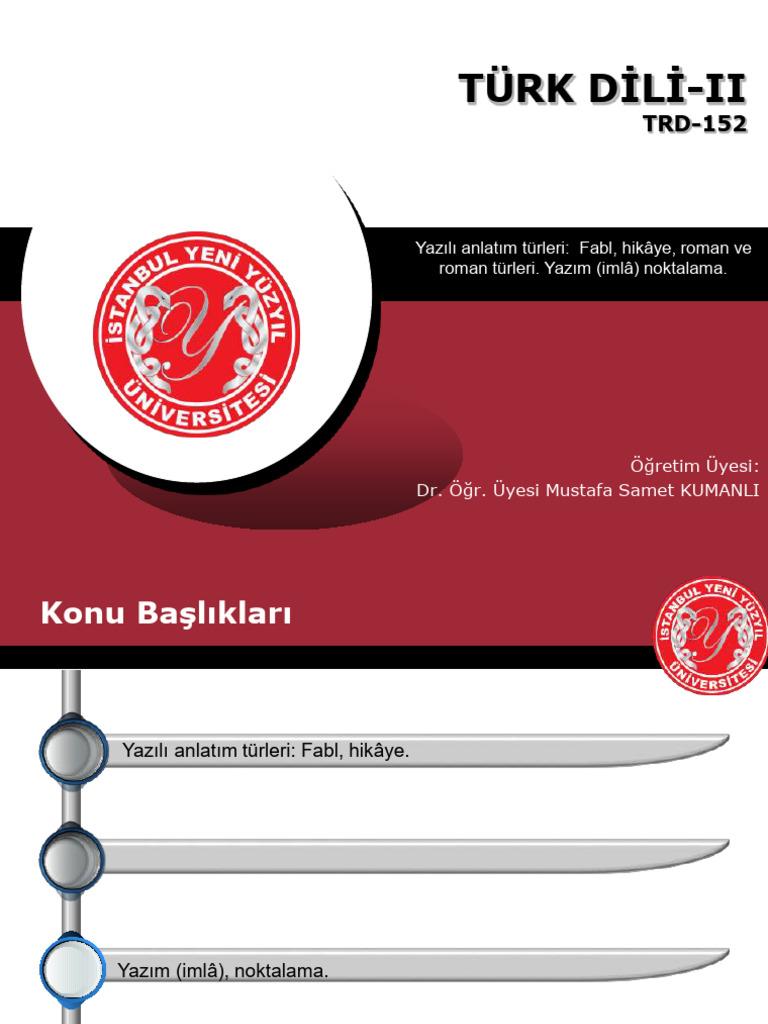 Turk Dili-II 6. Ders | PDF