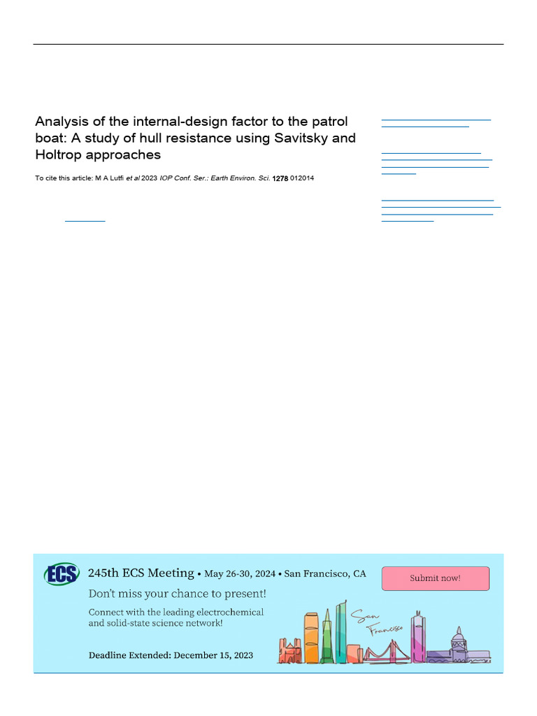 Analysis of The Internal-Design Factor To The Patr | PDF | Drag ...