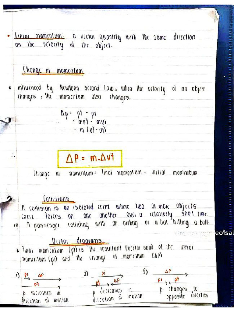 Linear Momentum | PDF
