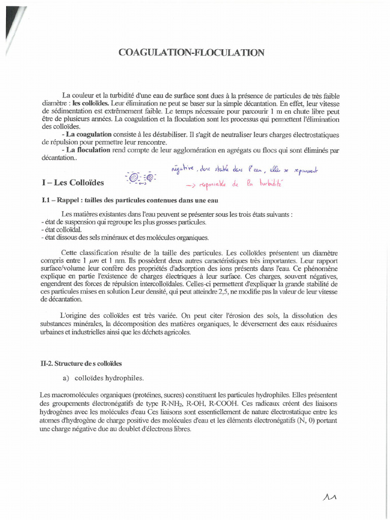 03 Coagulation Floculation | PDF