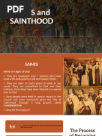 Study Guide Worksheet For Saint Stories | PDF