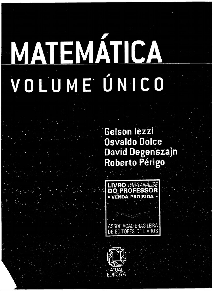 Matematica Volume Único | PDF