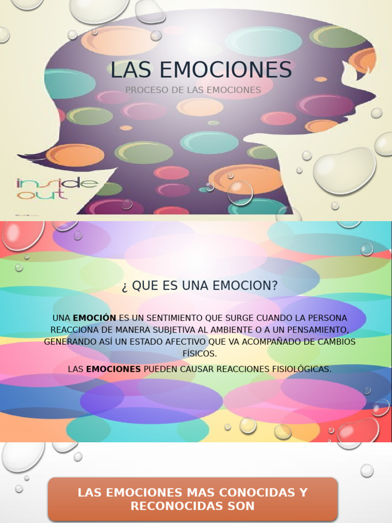 Las Emociones | PDF