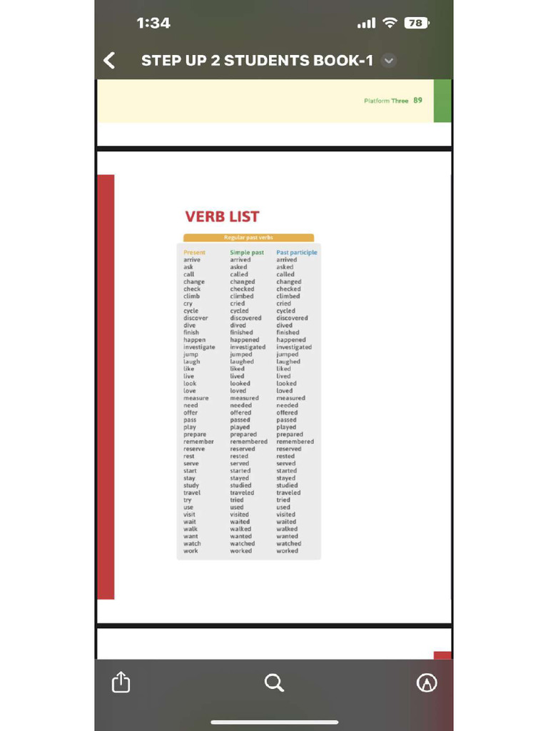 Verbs | PDF