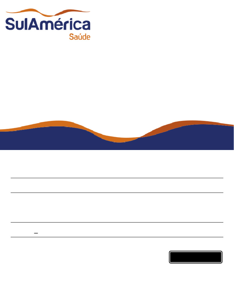 Identificação de Plano de Saúde SulAmérica | PDF