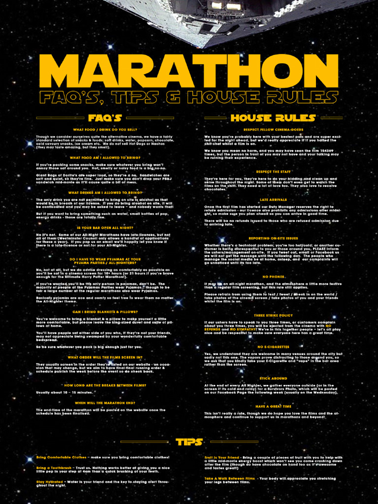 All Nighter Rules | PDF