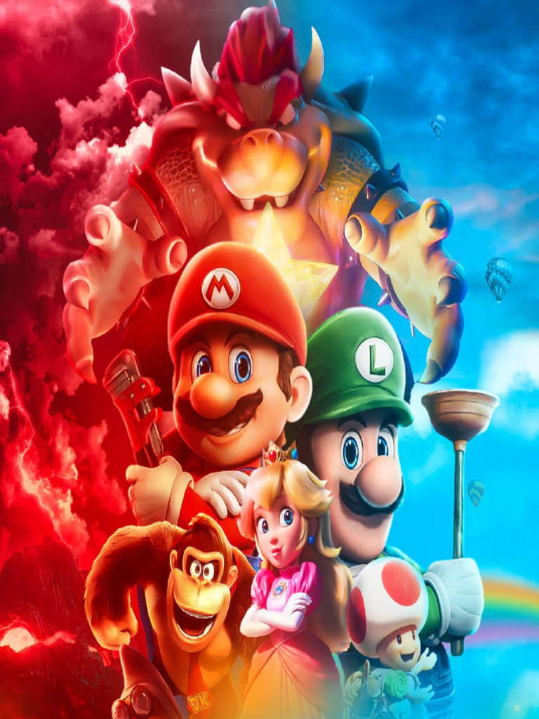 Mario Poster (15 x 15 in) | PDF
