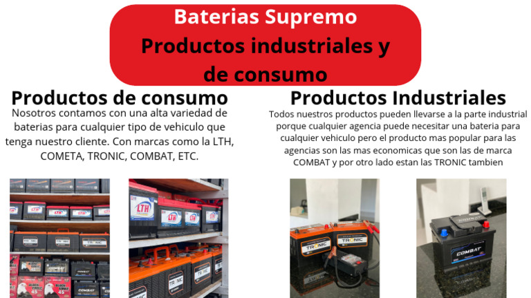 Productos Industriales y de Consumo Angel Fernandez | PDF