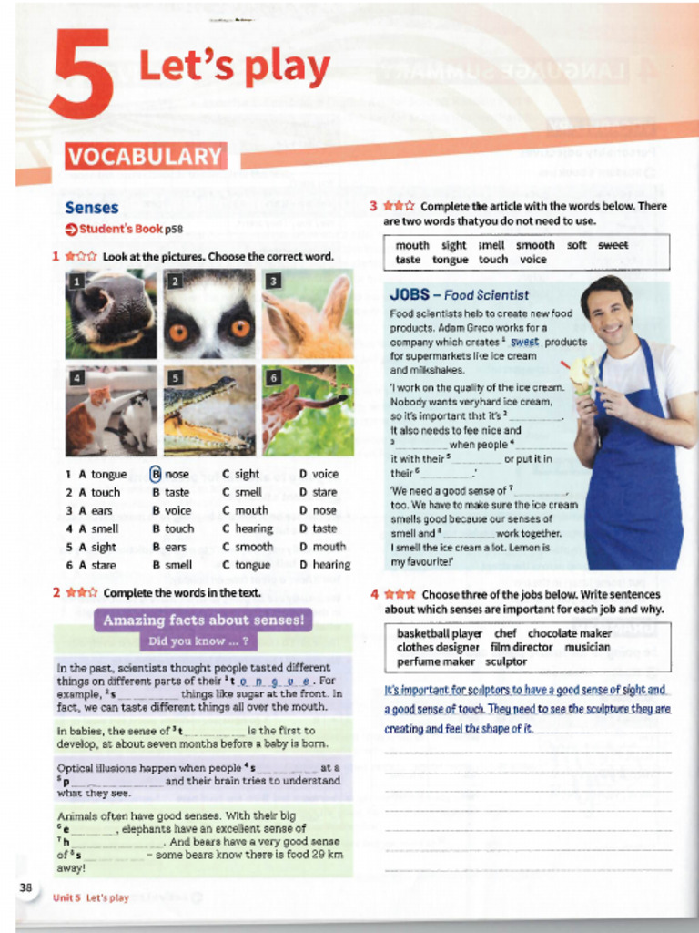 Workbook Unit 5 - 2nd of ESO-1 | PDF