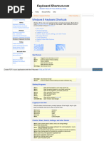Ms Paint Short Key | PDF | Keyboard Shortcut | Graphical User Interfaces