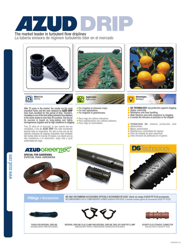 AZUD_DRIP ESP_ENG (1) | PDF