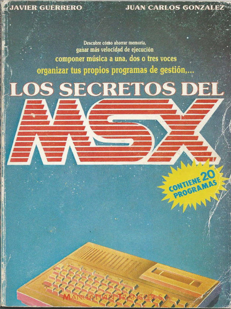 Los Secretos Del MSX | PDF | Básico | Plataformas de videojuegos