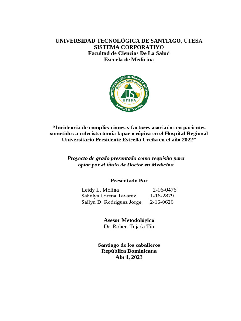 Borron Proyecto | PDF | Sistema digestivo | Medicina CLINICA