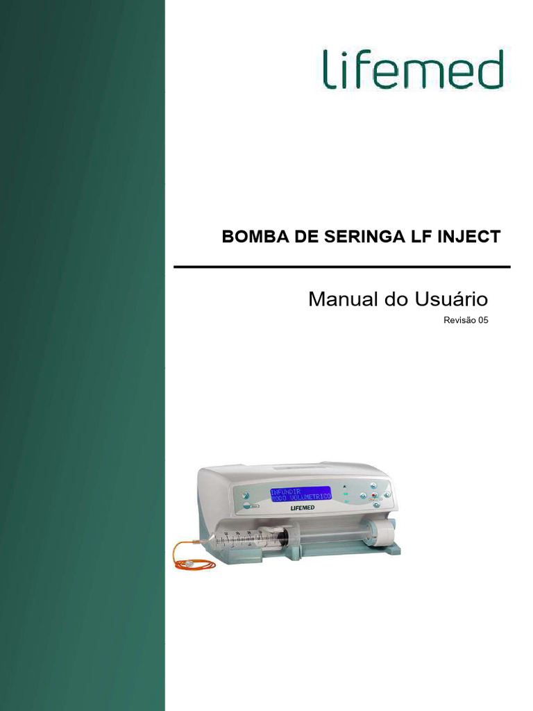 MANUAL DO USUÁRIO - LF INJECT - Compressed | PDF | Bomba | Usabilidade