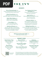 Crown Melbourne Restaurants Conservatory Price List | PDF | Fee | Money