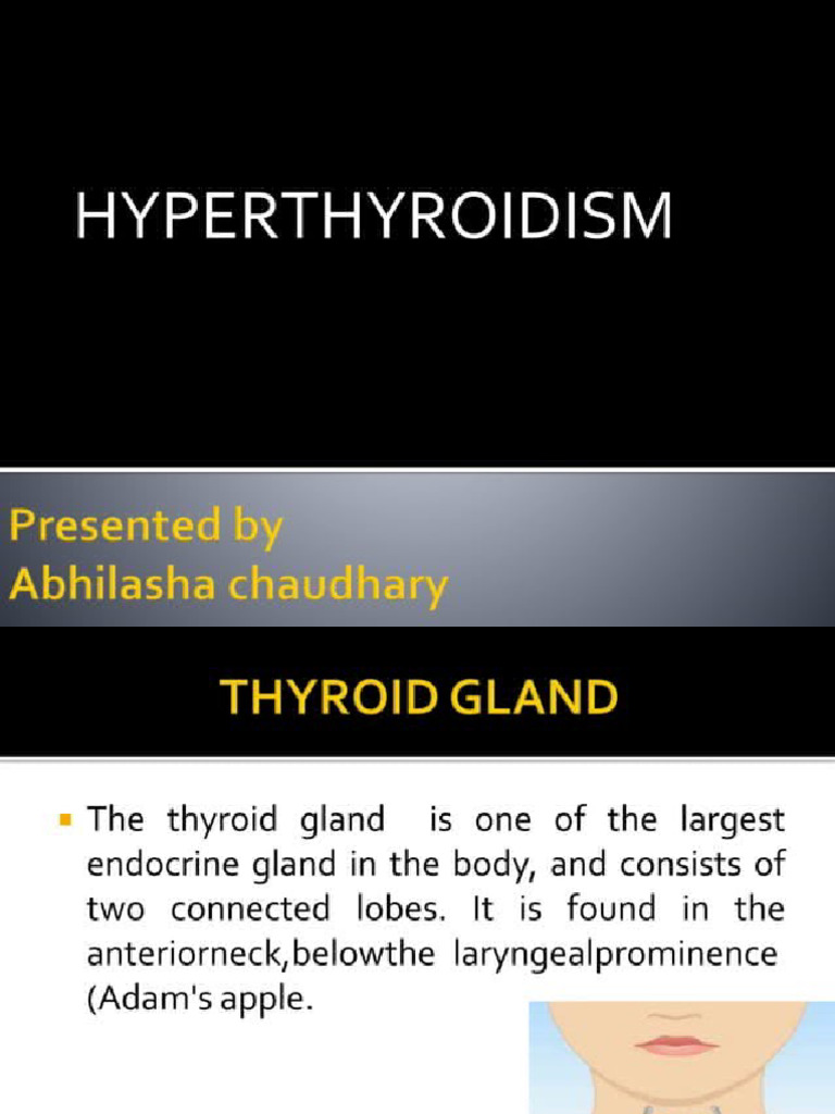 HYPERTHYROIDISM 2 | PDF