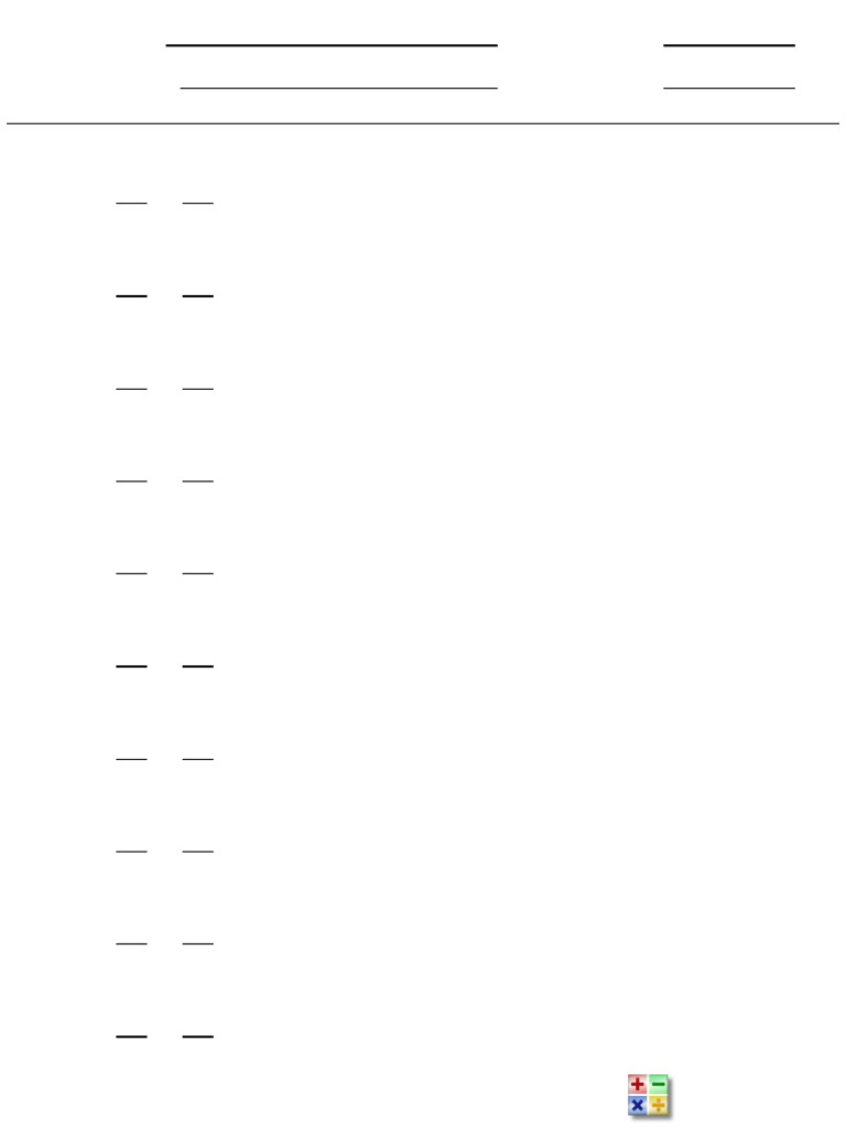 Fractions Multiply Cross Cancel | PDF