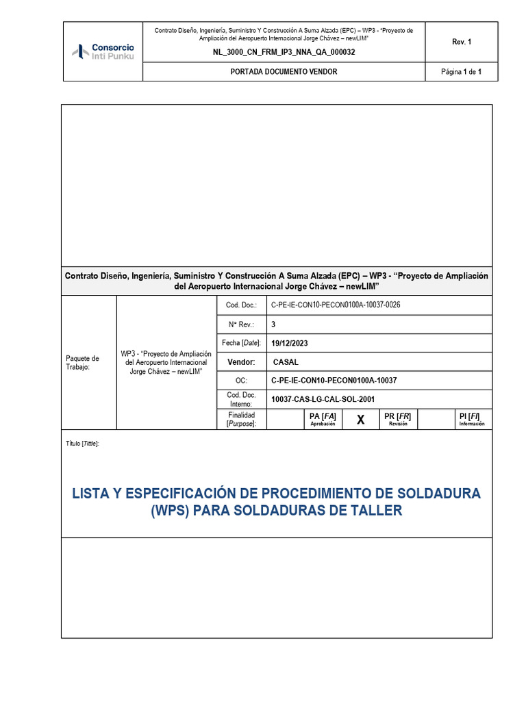 C-pe-ie-con10-Pecon0100a-10037-0026_rev 3 Lista y Especificación de Procedimiento de Soldadura ...
