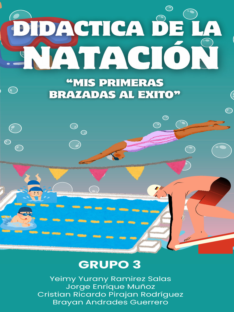 Didactica de La Natacion Grupo 3 | PDF | Nadando | Agua