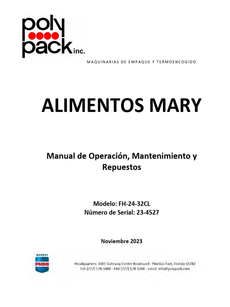 Español 23-4527 Alimentos Mary FH-24-32CL | PDF | Ingenieria Eléctrica ...