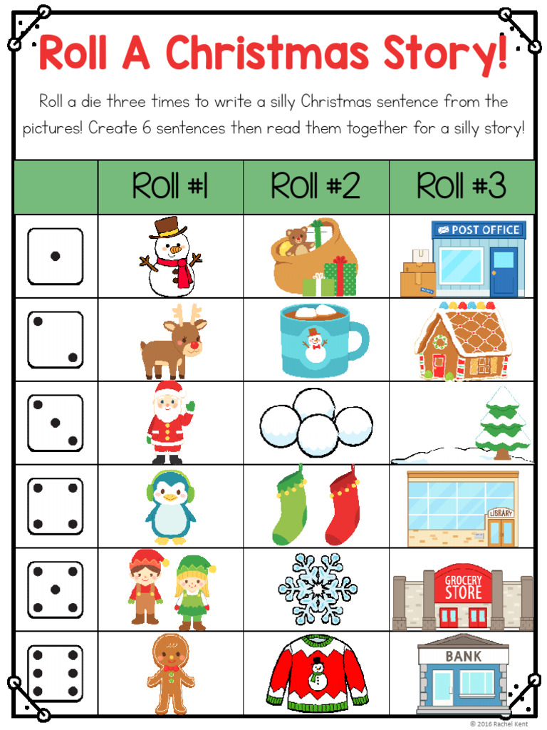 Christmas Roll A Story | PDF