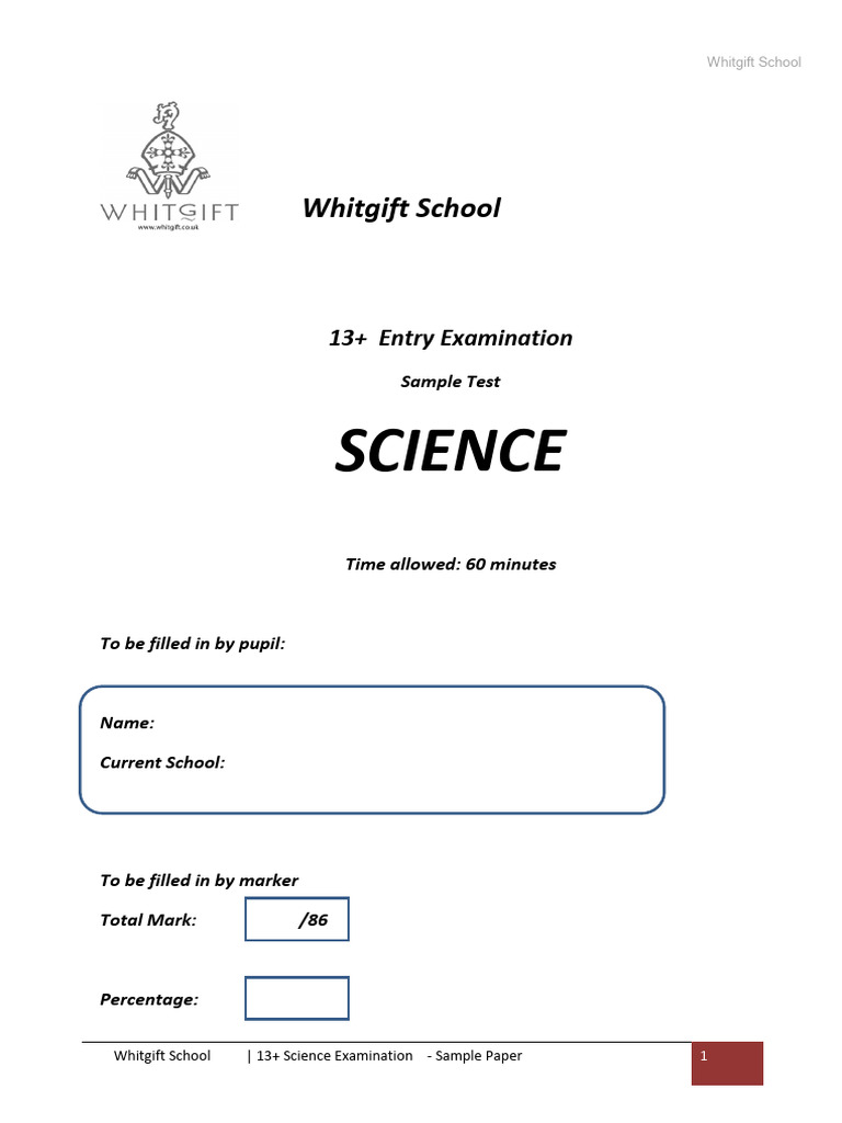 Y8 Science Sample Questions | PDF | Soil | Magnesium