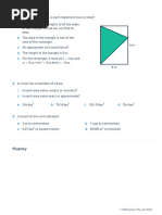 GCSE Area of Trapezium Questions | PDF | Area | Mathematics