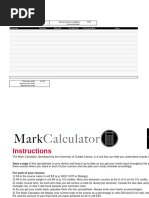 Mark Calculator | PDF
