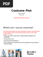 Costume Breakdown - Romeo and Juliet | PDF | Characters In Romeo And ...