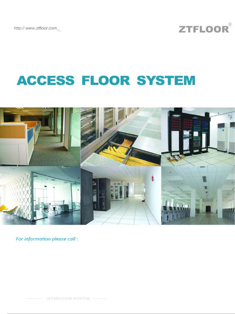 ZT Raised Floor System Brochure | PDF