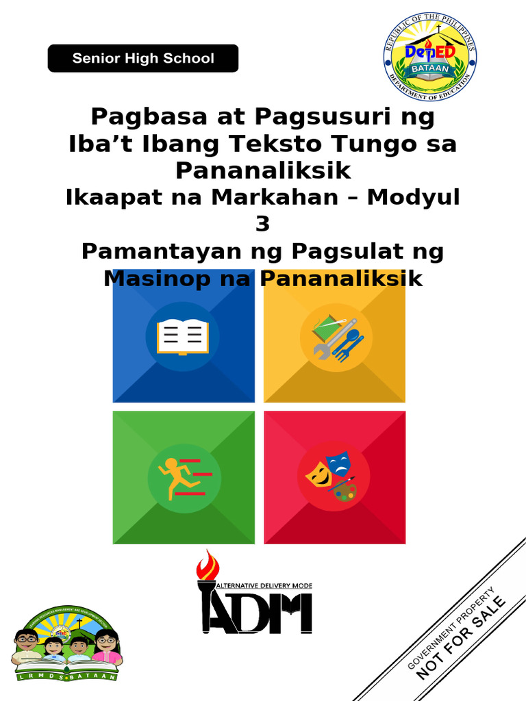 Pagbasa at pagsusuri | PDF