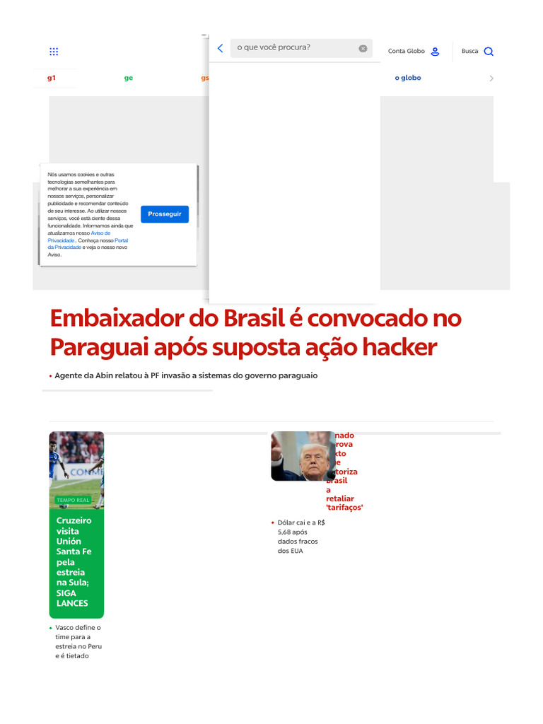globo.com - Absolutamente tudo sobre notícias, esportes e ...