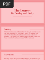 The Lottery Short Story Analysis and Questions | PDF