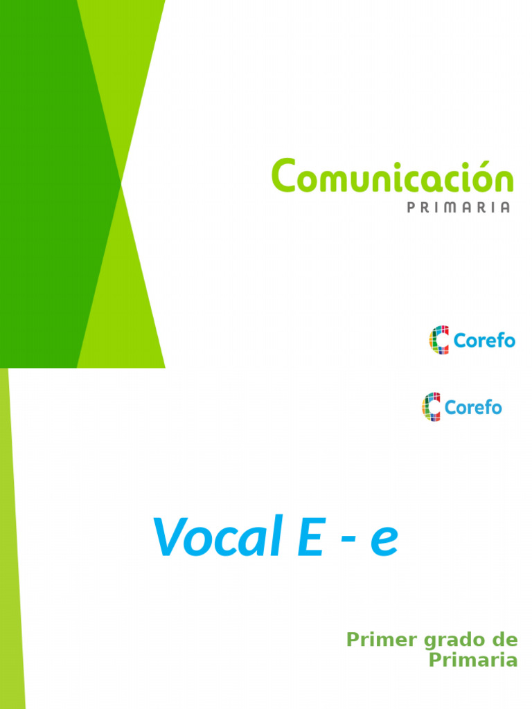Vocal e | PDF