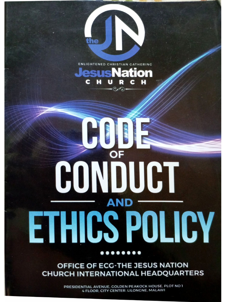 Ecg TJNC Code of Ethics and Conduct | PDF
