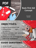 How To Do The Primary Survey and DR ABC - First Aid Advice - ST John Ambulance | PDF | Emergency ...