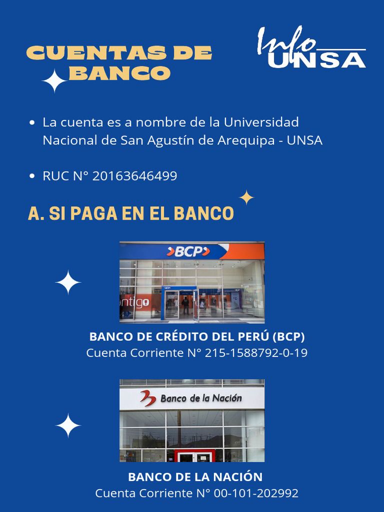 Cuentas de Banco | PDF
